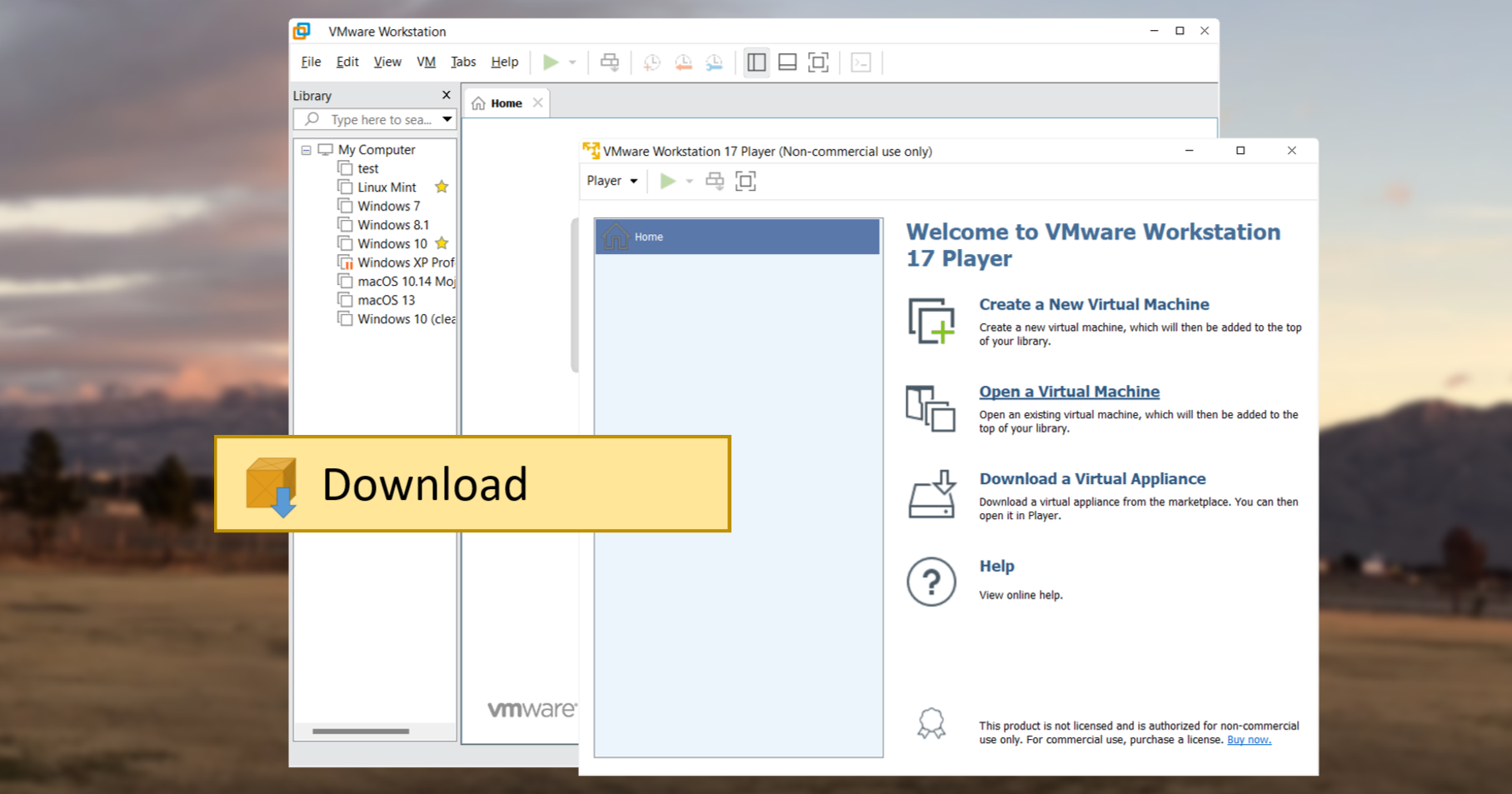 How to download VMware Player / VMware Workstation (and VMware Fusion ...