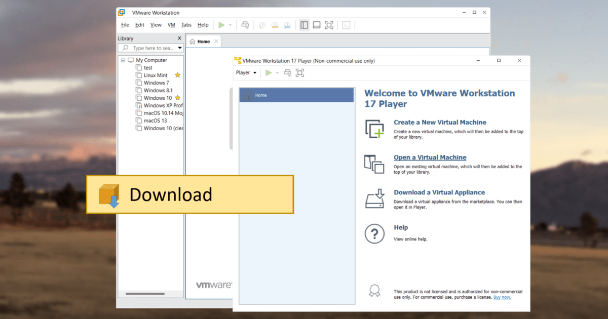 How to download VMware Player / VMware Workstation (and VMware Fusion ...